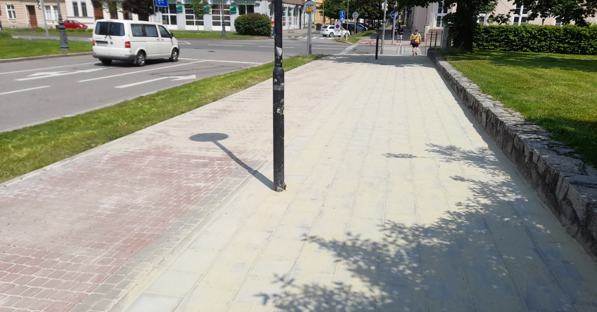 Oprava chodníků 2023 - Přikrylovo nám. | Prostějov